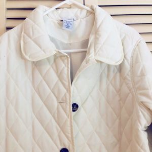 Blair | Jackets & Coats | Blair White Coat Womens Xl 82 | Poshmark